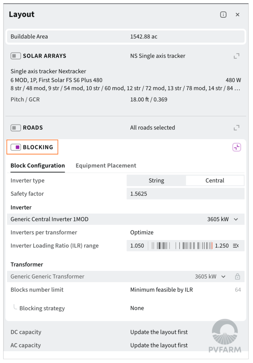 Optimizing Pile Heights and Tracker Slopes